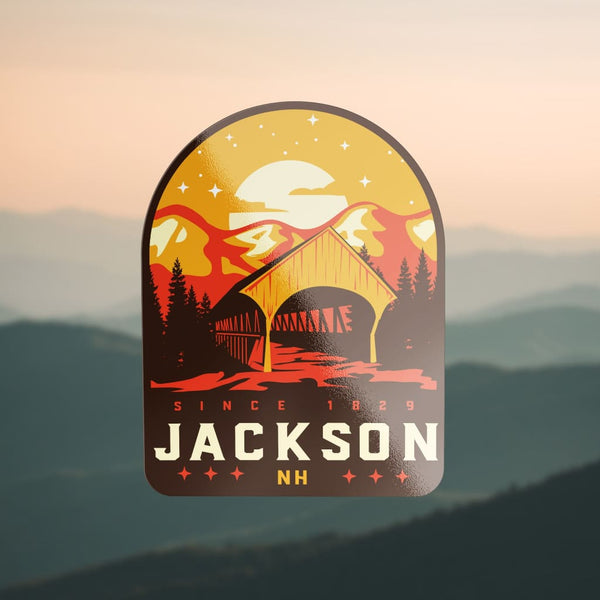 Sticker Pack | 1727 - Covered Bridge Mountains