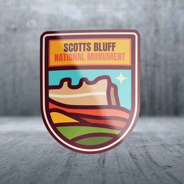 Sticker Pack | 17277 - Shield Lines - Scotts Bluff