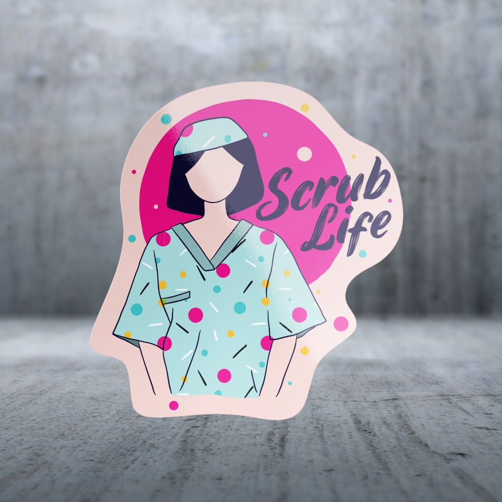Sticker Pack | 17292 - Healthcare - Scrub Life