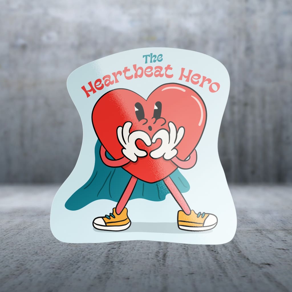Sticker Pack | 17296 - Healthcare - The Heartbeat Hero