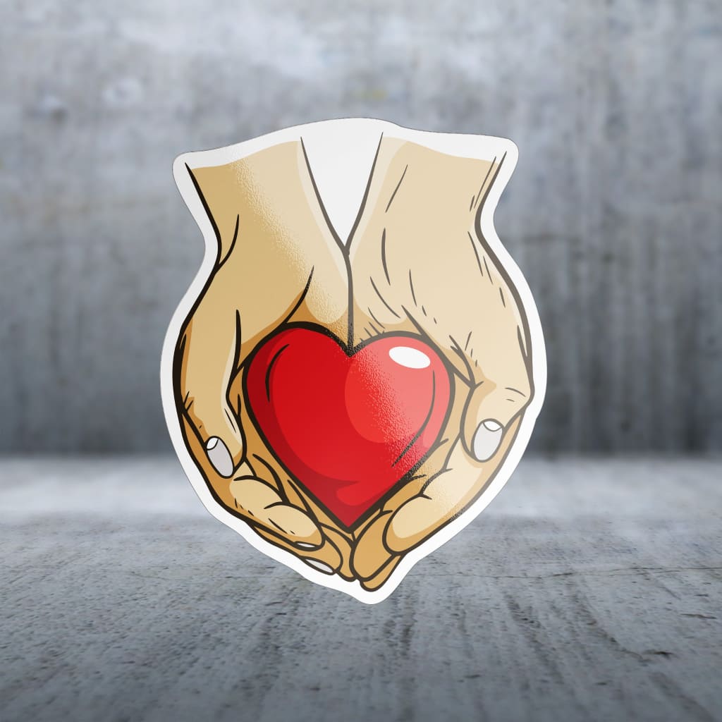 Sticker Pack | 17314 - Healthcare - Heart Hands