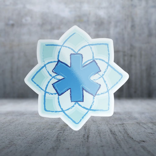 Sticker Pack | 17317 - Healthcare - Blue Cross Lotus