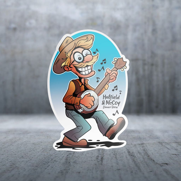 Sticker Pack | 17419 - Banjo Cartoon