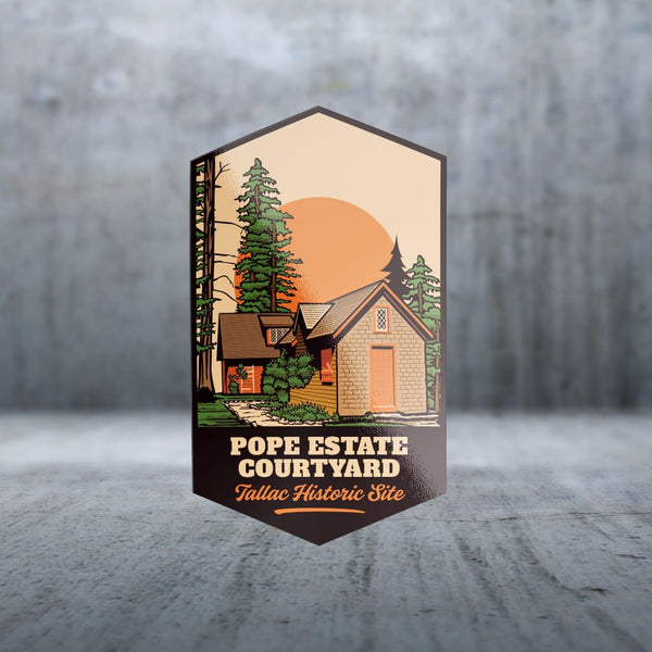 Sticker Pack | 17431 - Natural Hex - Pope Estate Couryard