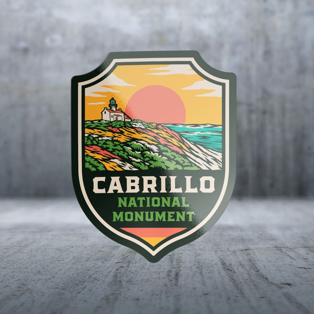 Sticker Pack | 17477 - Coloring Book Shades - Cabrillo National Monument