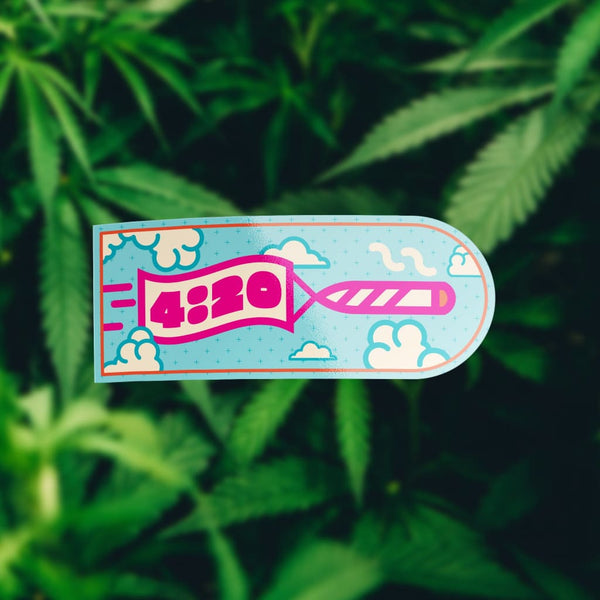 Sticker Pack | 1752 - Cannabis - 420 Flying Banner