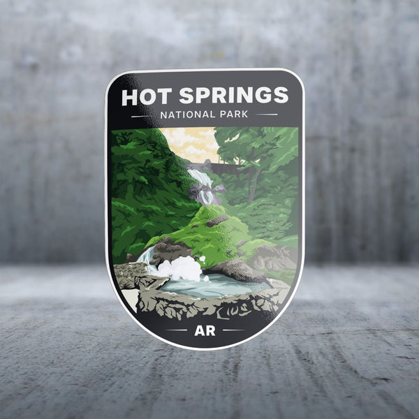 Sticker Pack | 17615 - NP Vista - Hot Springs