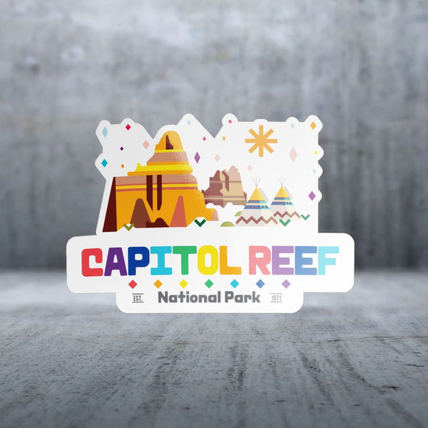 Sticker Pack | 17839 - Color Icons - Capitol Reef