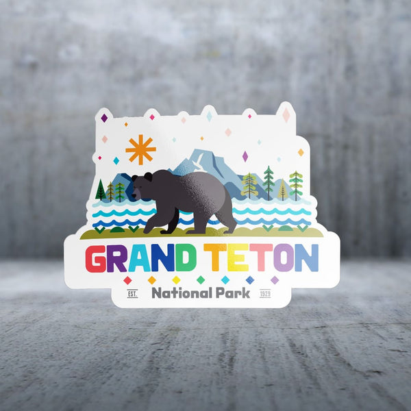 Sticker Pack | 17855 - Color Icons - Grand Teton