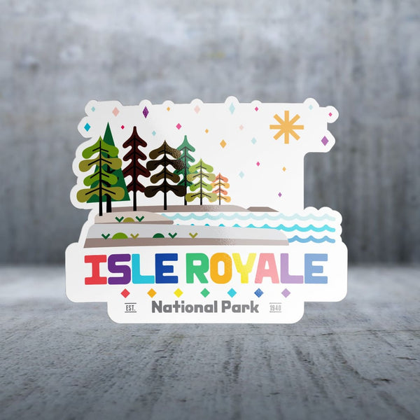 Sticker Pack | 17864 - Color Icons - Isle Royale
