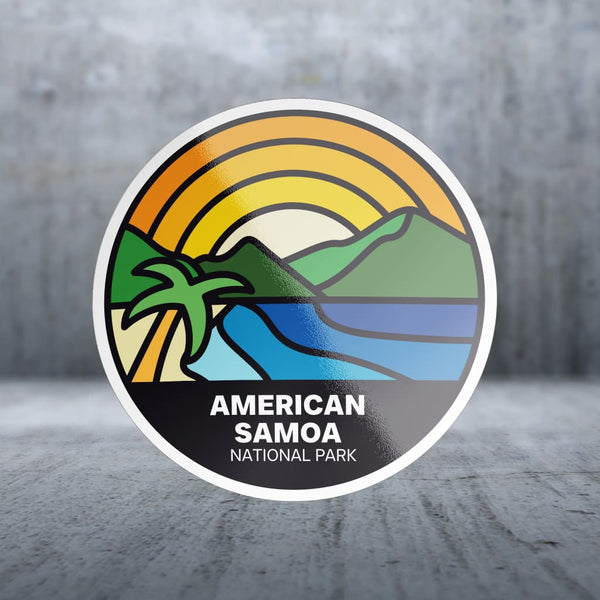Sticker Pack | 17896 - Bold Nature - American Samoa