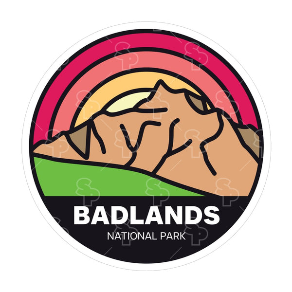 Sticker Pack | 17898 - Bold Nature - Badlands