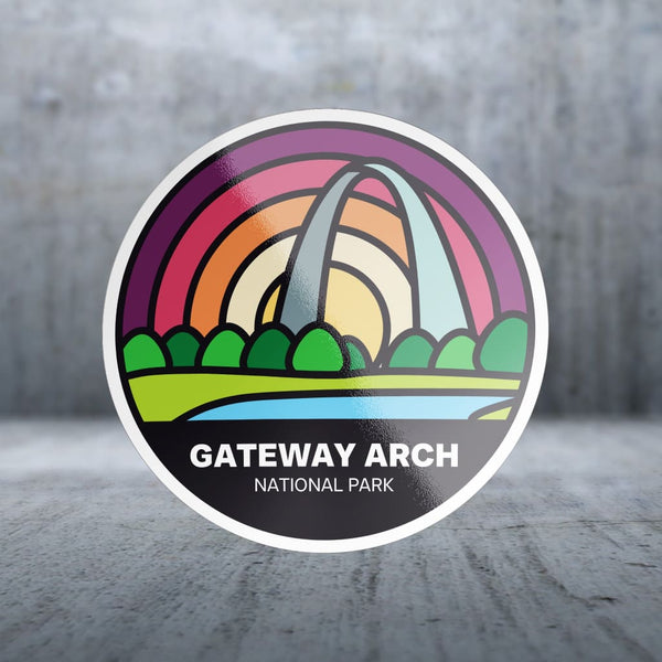 Sticker Pack | 17915 - Bold Nature - Gateway Arch