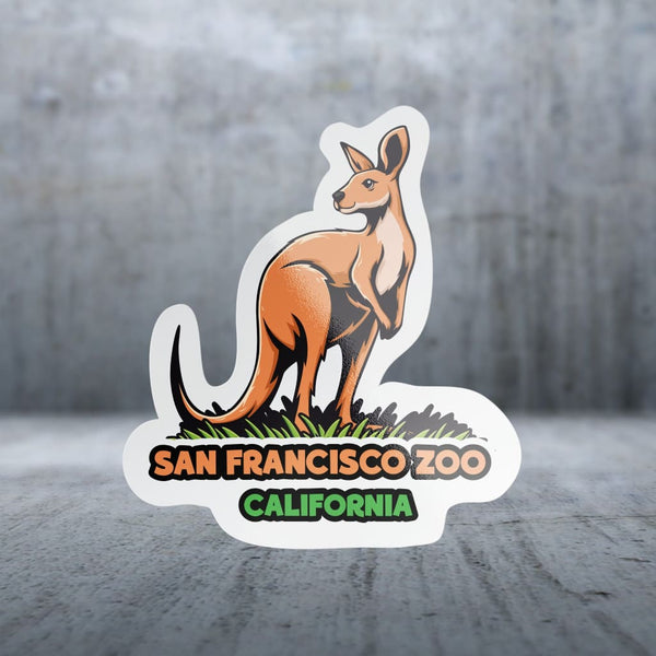 Sticker Pack | 17971 - Zoo Illustration - Kangaroo