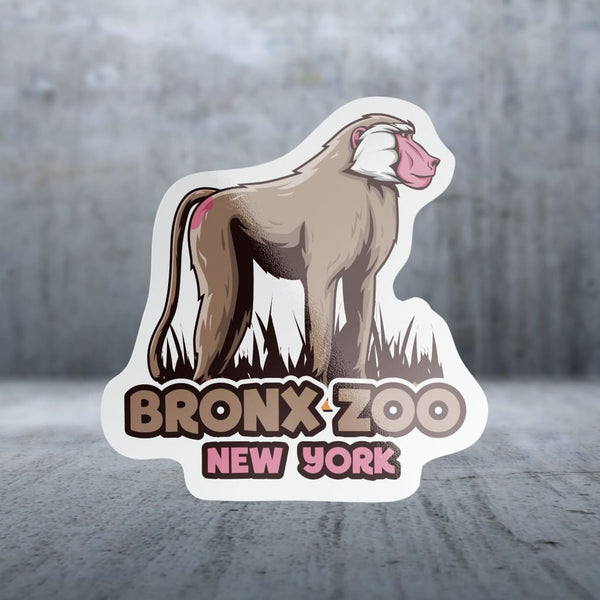 Sticker Pack | 17987 - Zoo Illustration - Baboon