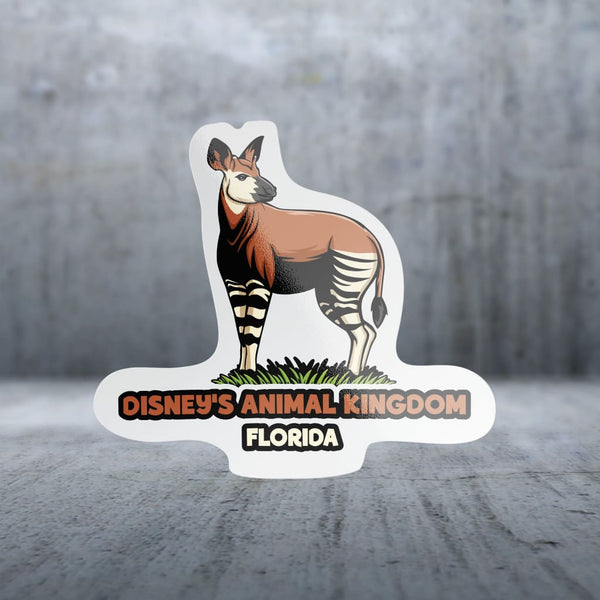 Sticker Pack | 17995 - Zoo Illustration - Okapi