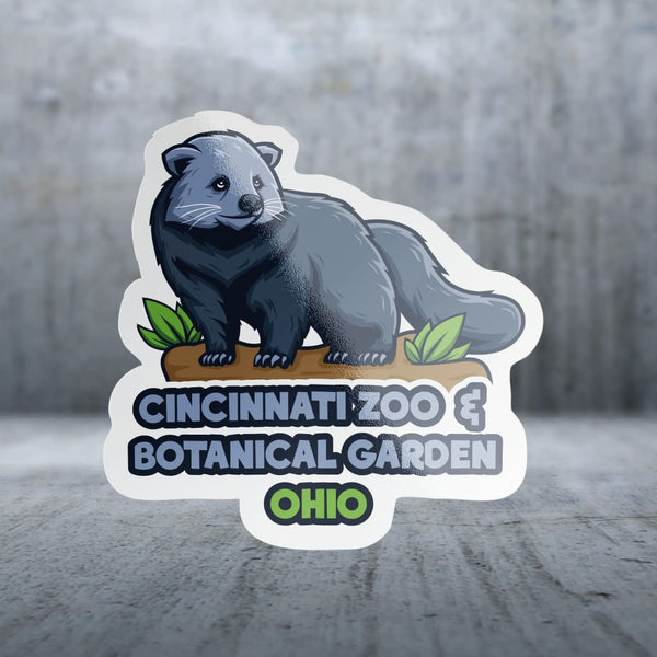 Sticker Pack | 18037 - Zoo Illustration - Binturong
