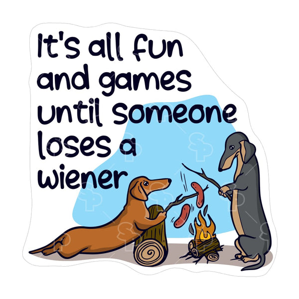 Sticker Pack | 18047 - Sayings - All Fun And Games