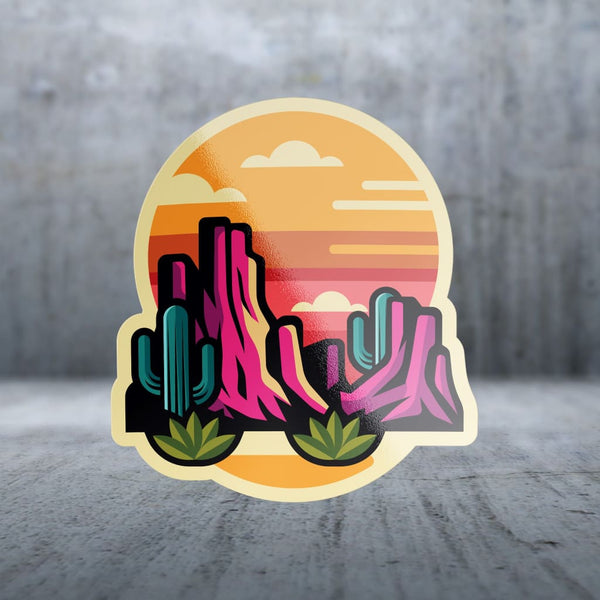 Sticker Pack | 18086 - Southwest - Sunset Saguaro