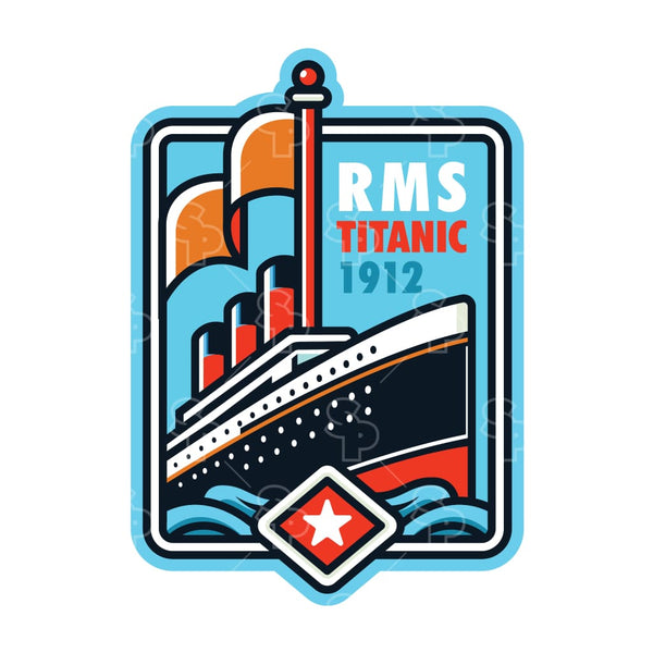 Sticker Pack | 18171 - Titanic - Blues
