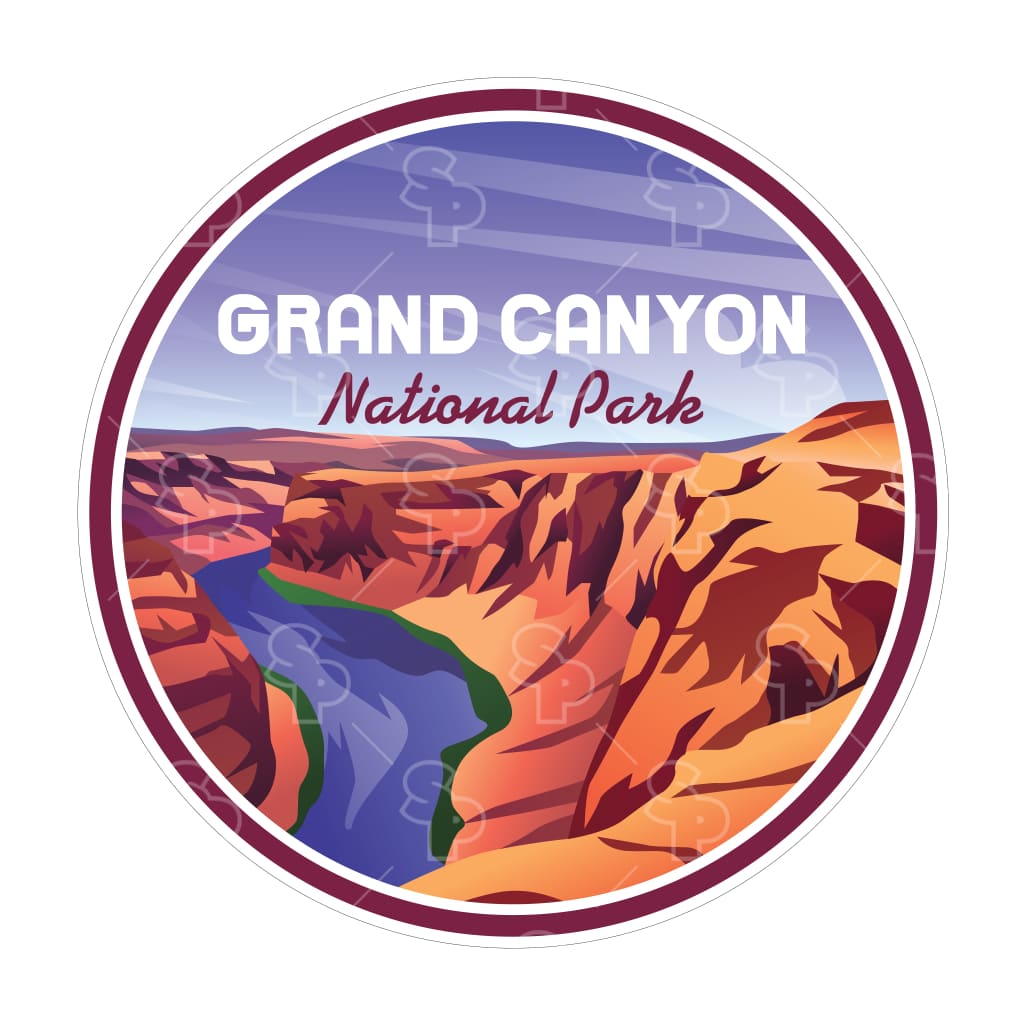 Sticker Pack | 18359 - Crispy Circle - Grand Canyon
