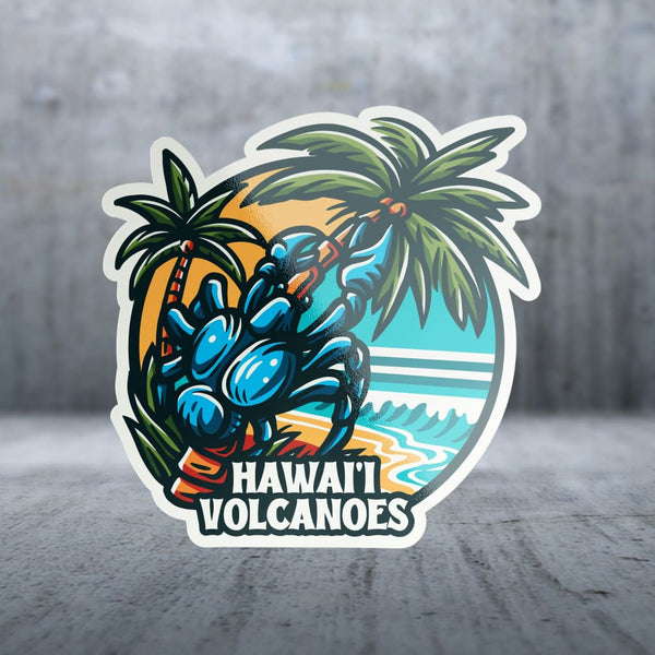 Sticker Pack | 18423 - Coconut Crab Palm - Hawaii Volcanoes