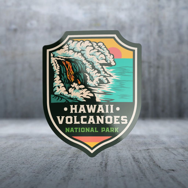 Sticker Pack | 18426 - Coloring Book Shield - Hawaii Volcanoes