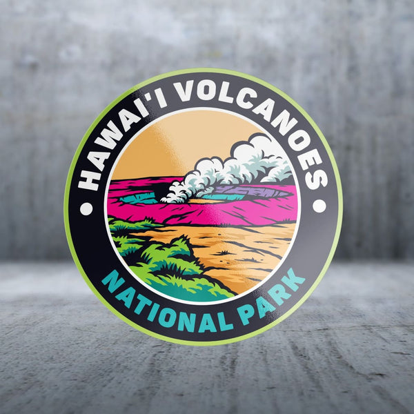 Sticker Pack | 18427 - Circle Color Spectrum - Hawaii Volcanoes