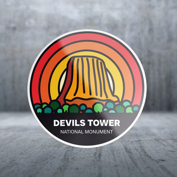 Sticker Pack | 18437 - Bold Nature - Devils Tower