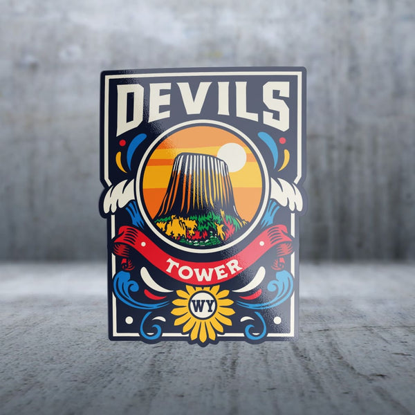 Sticker Pack | 18444 - Flower Frame - Devils Tower