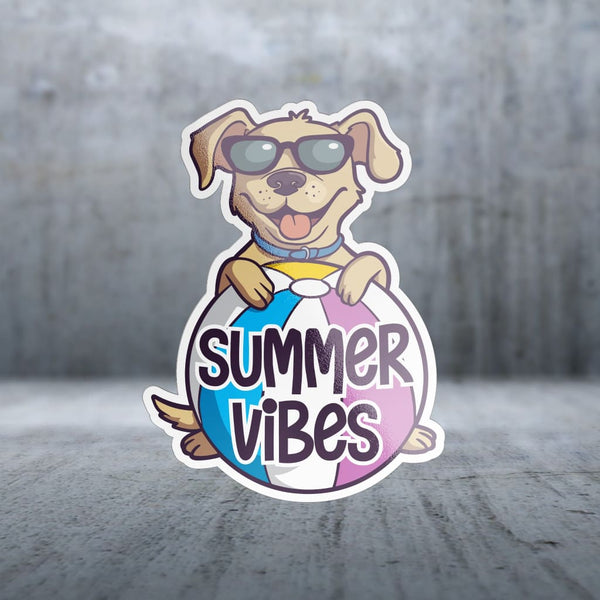 Sticker Pack | 18567 - Beach Ball Dog