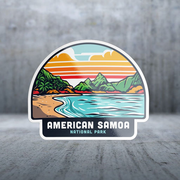 Sticker Pack | 18661 - Rounded Shades - American Samoa