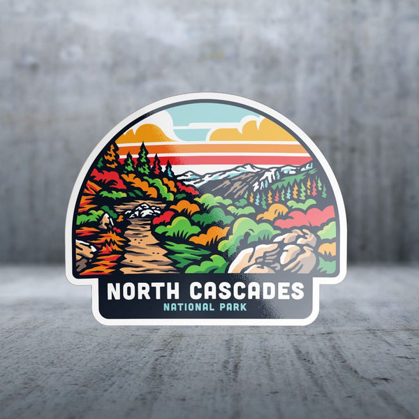 Sticker Pack | 18704 - Rounded Shades - North Cascades