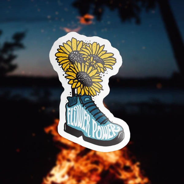 Sticker Pack | 1880 - Camping Vibes - Flower Power