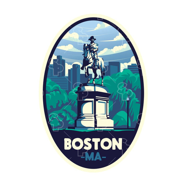 Sticker Pack | 18884 - Boston - Paul Revere - Statue