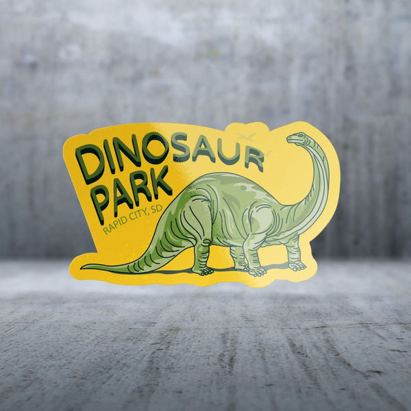 Sticker Pack | 18902 - Dinosaur Park - Yellow Diplodocus