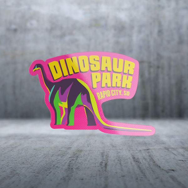 Sticker Pack | 18903 - Dinosaur Park - Pink Diplodocus