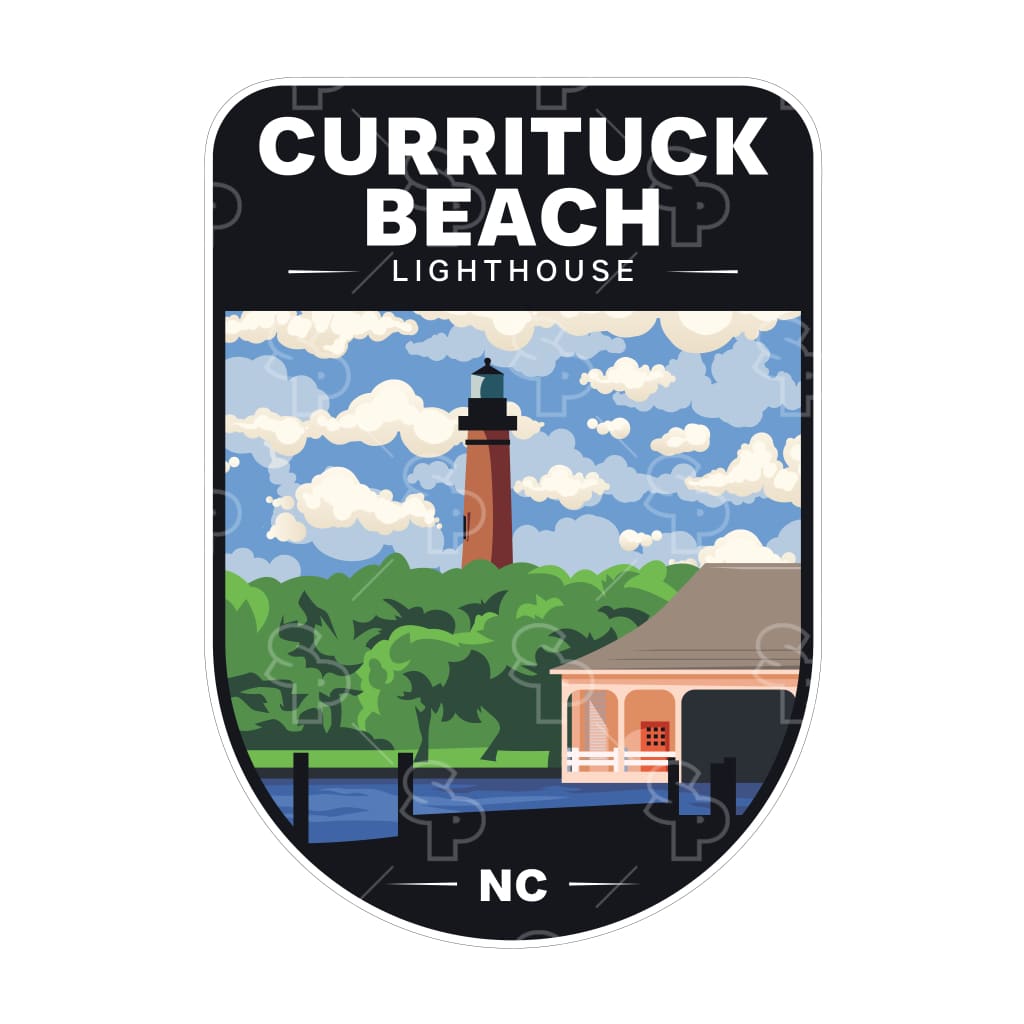 Sticker Pack | 18932 - NP Vista - Currituck Beach Lighthouse