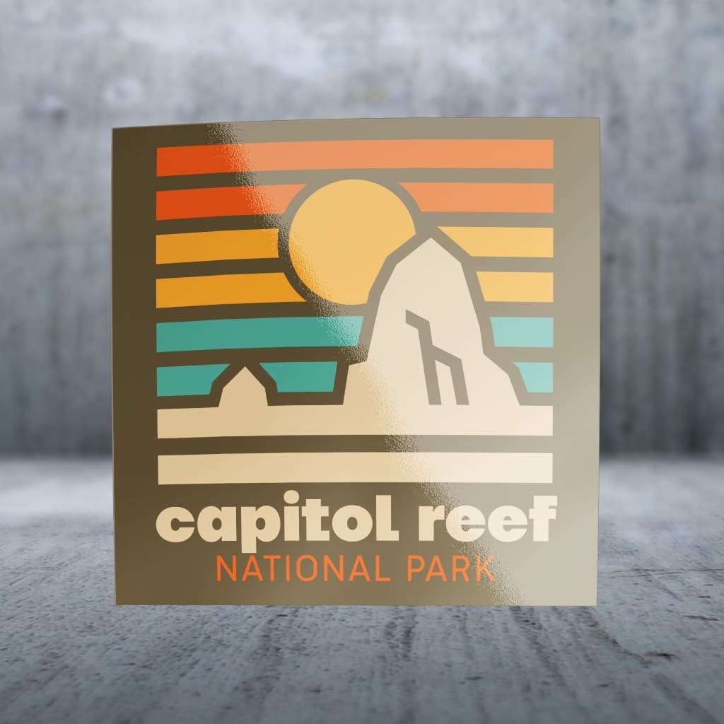 Sticker Pack | 18993 - Capitol Reef - Sunset Lines Grey