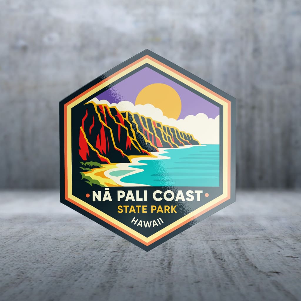 Sticker Pack | 19092 - Na Pali Coast - Coastal View