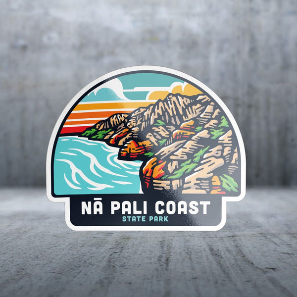 Sticker Pack | 19103 - Rounded Shades - Na Pali Coast