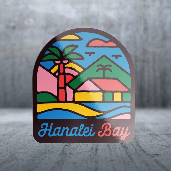 Sticker Pack | 19117 - Coastal - Blocky Doodle - Hanalei Pier