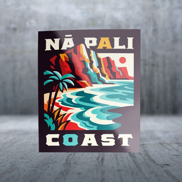 Sticker Pack | 19122 - Vivid Color Pallet - Na Pali Coast