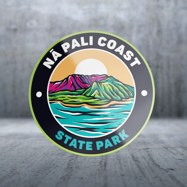 Sticker Pack | 19123 - Circle Color Spectrum - Na Pali Coast