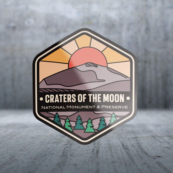 Sticker Pack | 19130 - Outdoor Hex - Craters of the Moon - Big Cinder Butte