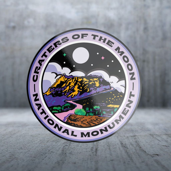 Sticker Pack | 19132 - Neon Purple - Craters of The Moon - Spatter Cones