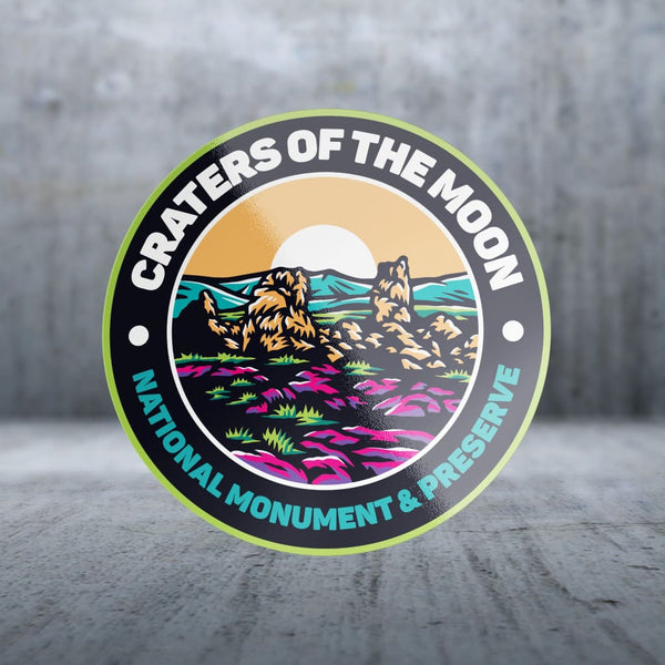 Sticker Pack | 19141 - Circle Color Spectrum - Craters of The Moon ...