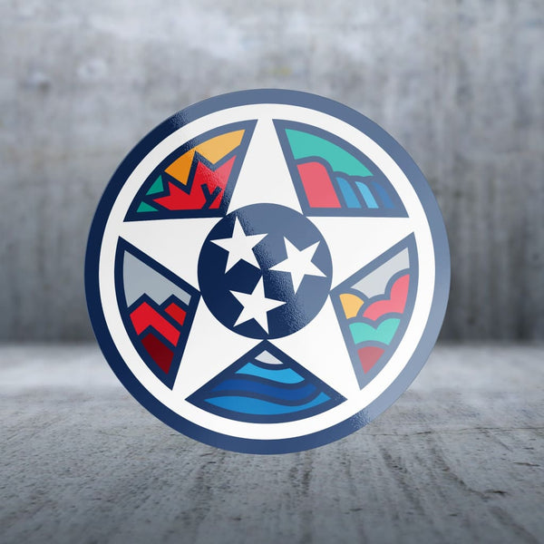 Sticker Pack | 19220 - Tennessee Tri Cean