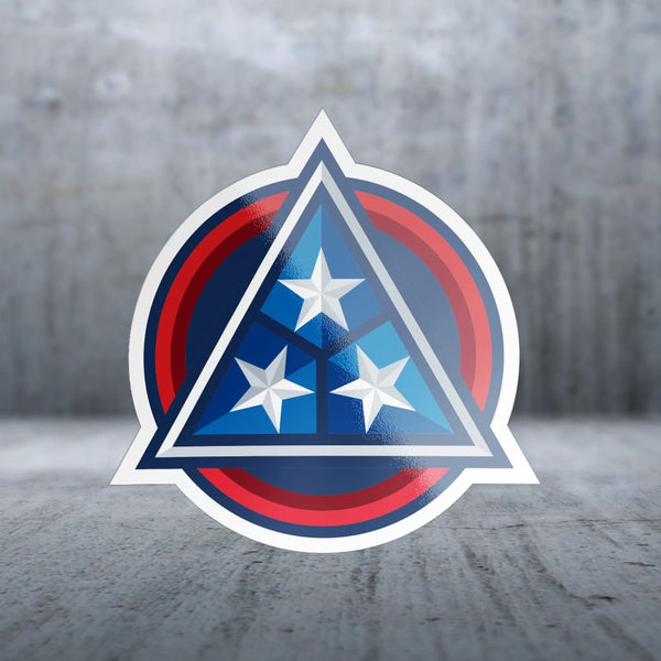 Sticker Pack | 19230 - Tennessee Tri Star Circle Triangle