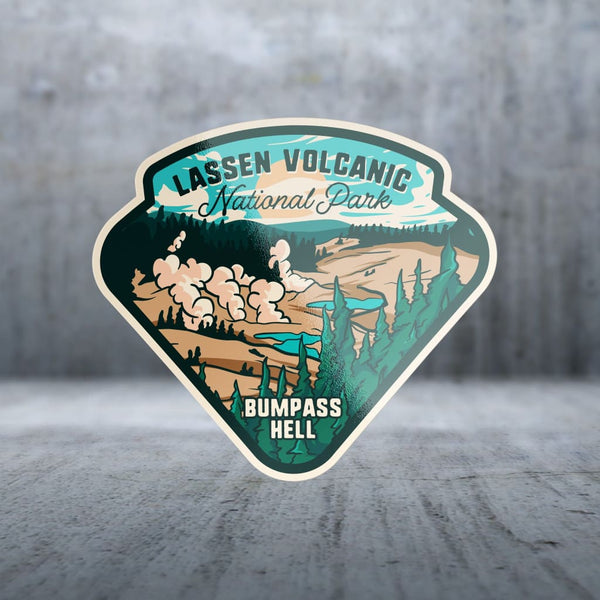 Sticker Pack | 19375 - Bumpass Hell - Down Arrow